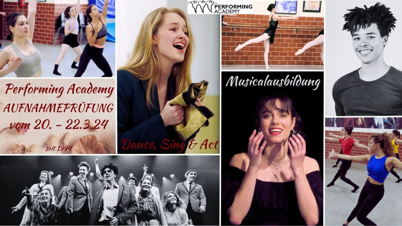 Studienplatz in erfolgreicher Musicalausbildung Performing Academy ab ...